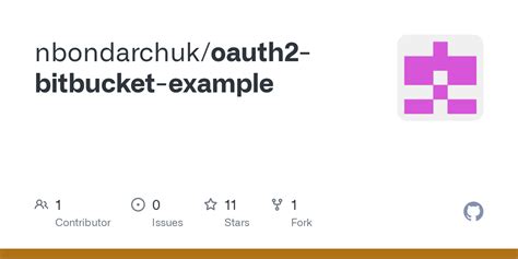 Github Nbondarchuk Oauth Bitbucket Example