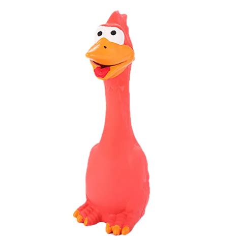 Pet Dogs Cats Dogs Squeak Chew Toys Screaming Rubber Chicken Toy Latex