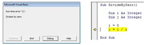 Types Of Errors In Vba Healthy Food Near Me