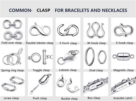 Necklace Clasps Necklace Types Jewelry Clasps