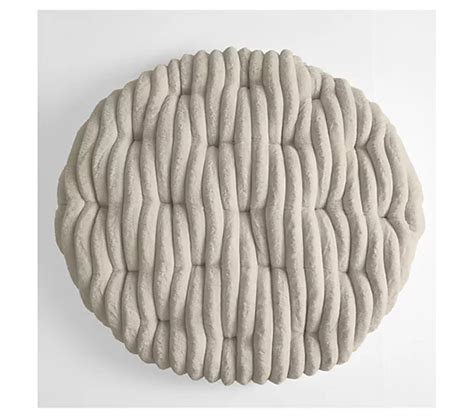 Sorra Home Faux Fur Indoor Papasan Cushion