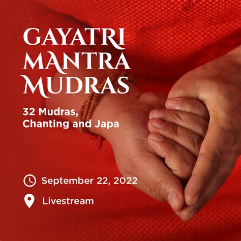 Gayatri Mantra With Mudras Cosmic Insights My Xxx Hot Girl