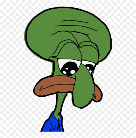 Squidward Pepe Hd Png Download Vhv