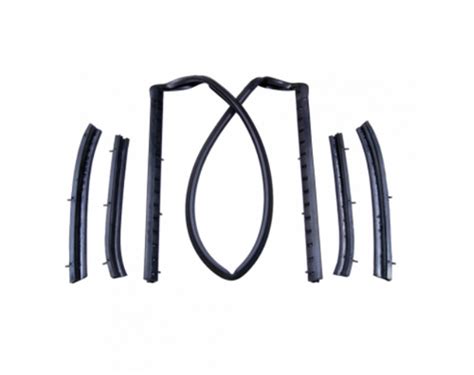 Convertible Roofrail Weather Strip Set 1964 1968 Ford Mustang C5zz