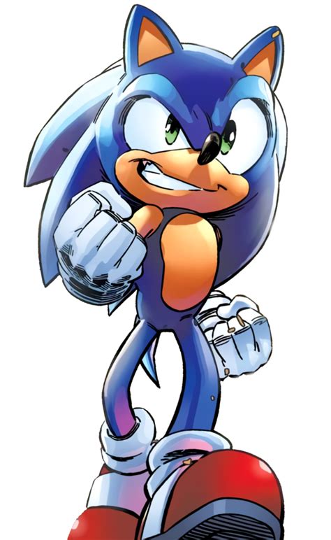 Archie Sonic Render 1 Archie Comics By Noobalation On Deviantart