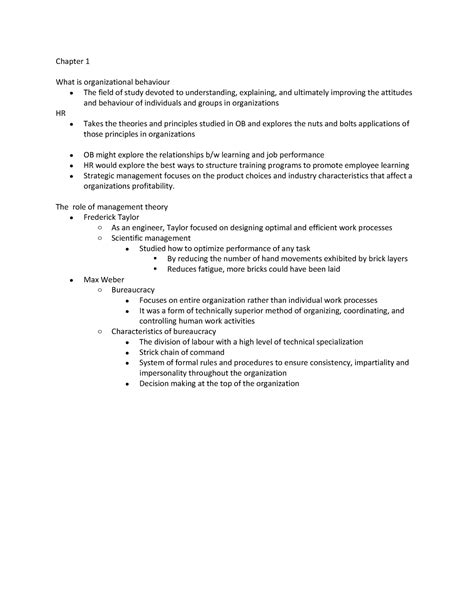Chapter 1 Mos Lecture 1 Notes Mos 2275 UWO Studocu