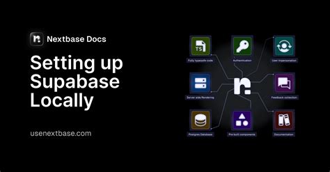 Setting Up Supabase Locally Nextbase V Starter Kits Documentation