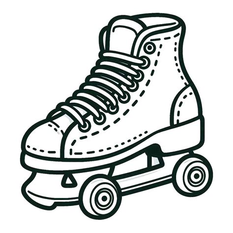 Desenhos De Patins Para Colorir Imprimir E Pintar Coloringlib