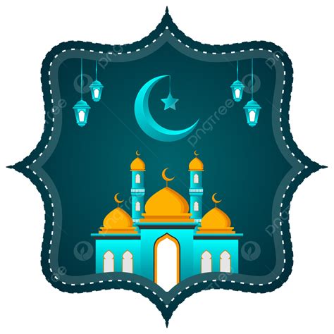 Ramadan Kareem 프레임 이슬람 축제 투명 배경 Eid Al Fitr 무료 벡터 및 Png 2103 이드 알 피트 르 Png 투명한 배경 이드 울 피트 Png