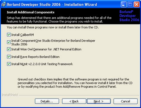 Install Borland Developer Studio C Step 19