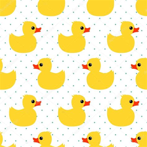 Yellow Rubber Duck Background