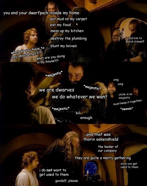 Pin By Heather Thompson On Majestic Hobbit The Hobbit Hobbit Funny