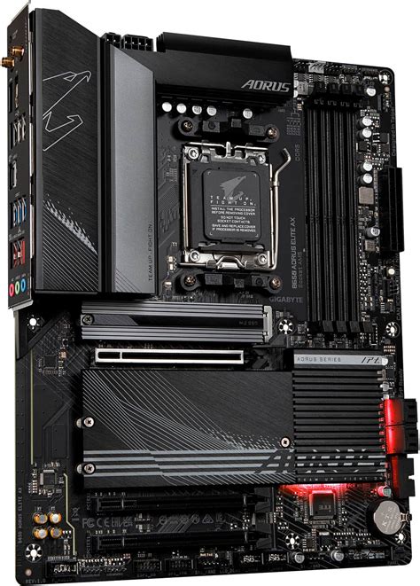 Gigabyte B650 Aorus Elite Ax Socket Am5 Amd B650 Atx Ddr5 Wi Fi 6e Motherboard Black
