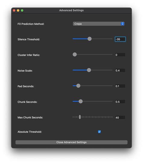 Usage Singing Voice Conversion Toolkit Documentation