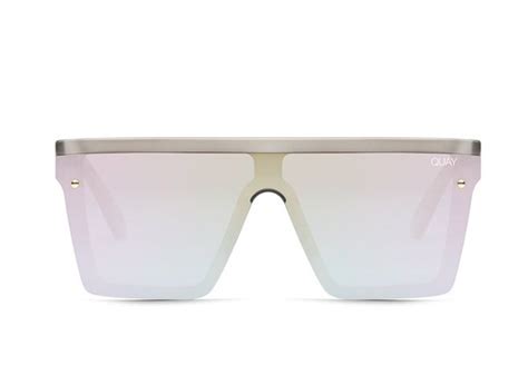 Quay Hindsight Gold Mirror Sunglasses Gold Garmentory