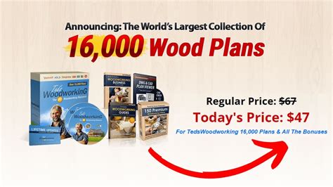 Teds Woodworking 16 000 Plans All The Bonuses YouTube