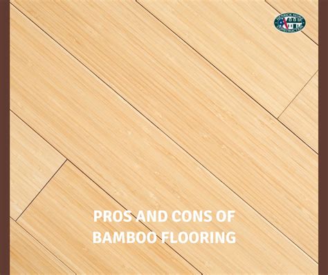 Pros And Cons Of Bamboo Flooring