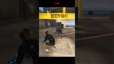 1vs4 Destroyed In Second 😱 Bizon 🤯 Freefire Shorts Youtube