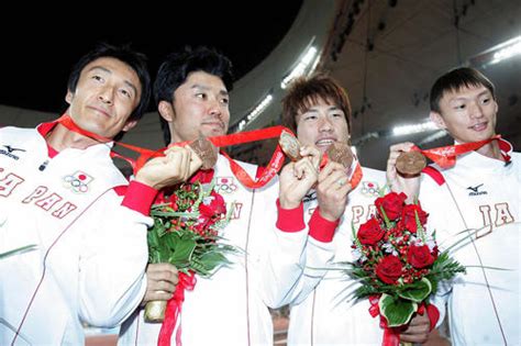 北京五輪男子400mリレー、銀メダルに繰り上げ 陸上 日刊スポーツ