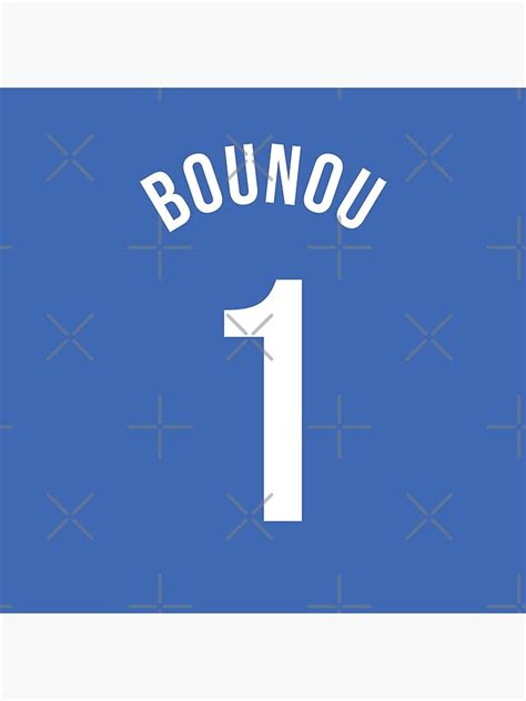 Bounou 1 Home Kit 2022 World Cup Poster For Sale By Gotchaface