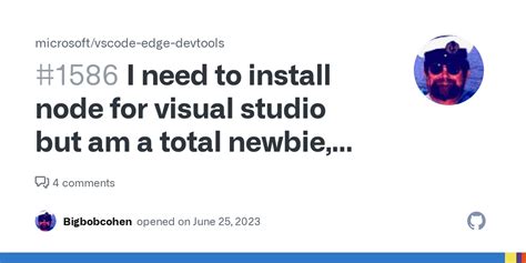 I Need To Install Node For Visual Studio But Am A Total Newbie Can