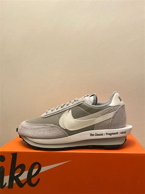 [us 9] Nike X Sacai X Fragment Ldwaffle Grey Sacai Fragment Grey