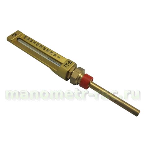 Термометр жидкостный виброустойчивый ТТ-В-150/40.П11 G1/2 (0-120С ...