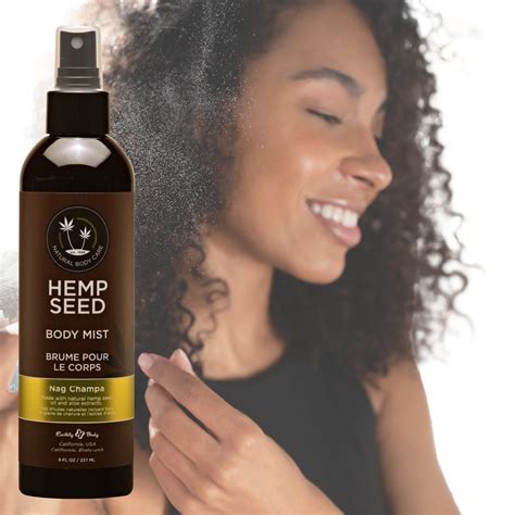 Hemp Seed Body Mist Shop Earthly Body