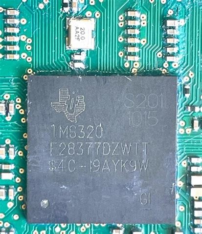 Tms F D The Dsp D Is Causing The Crystal Oscillator To Fail To Work C