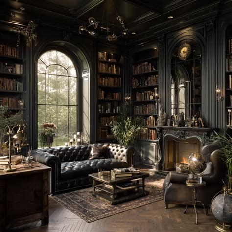 Create The Perfect Dark Academia Aesthetic In Your Home