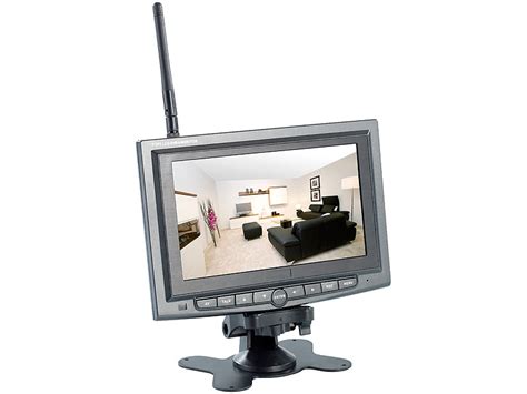 VisorTech Kabelloses Überwachungssystem mit 2 IR Funk Kameras PIR Sensor