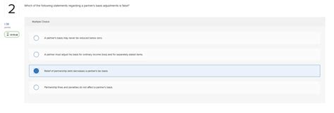 Solved Which Of The Following Statements Regarding A