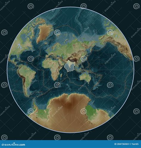 Indian Tectonic Plate Wiki Lagrange Boundaries Stock Illustration Illustration Of