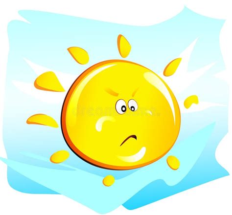 Sol Enojado Ilustraciones Stock Vectores Y Clipart 1 705