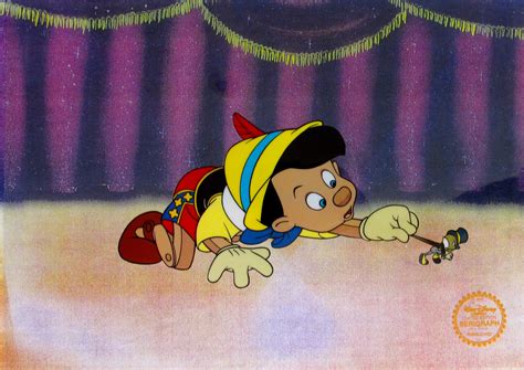 Disney Pinocchio Serigraph Sericel Animation Art Cel Forgotten Treasurez®