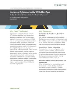Improve Cybersecurity With Devops Cloudpaperscloudpapers