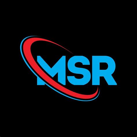 logotipo msr carta msr diseño del logotipo de la letra msr logotipo