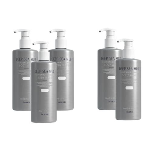Whitening Body Wash Volcano Mud Soap Pemutih Badan Putihkan Kulit Deep