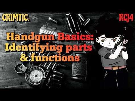 HANDGUN BASICS IDENTIFYING PARTS AND FUNCTIONS Tagalog YouTube