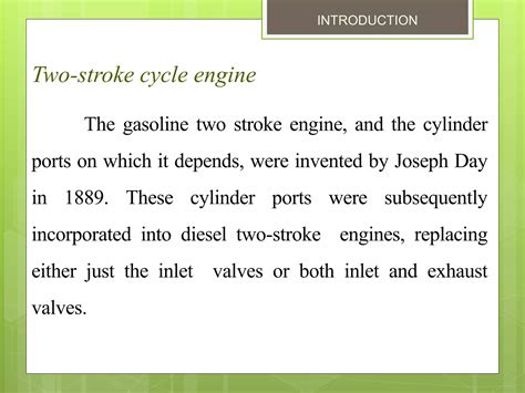 2 Stroke Cycle Gasoline Engine Pptx