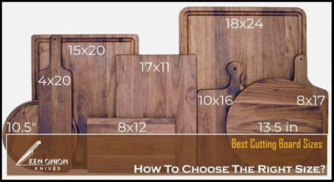 Best Cutting Board Sizes How To Choose The Right Size