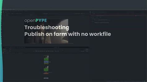 Troubleshooting Nuke Publish Render On The Farm With No Workfile Youtube