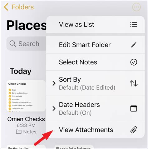 How To Use Smart Folders In Notes App On Iphone