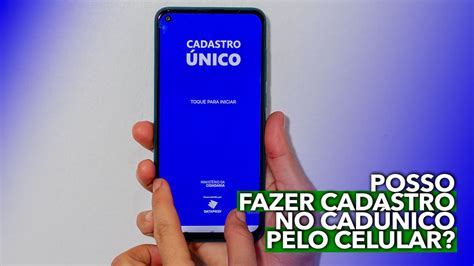 Cadastro Nico Posso Realizar Minha Inscri O Atrav S Do Celular