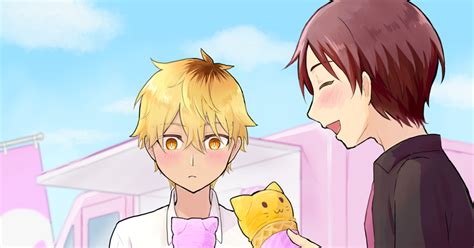 合コンに行ったら女がいなかった話 萩くんと琥珀ちゃん 色葉のイラスト Pixiv