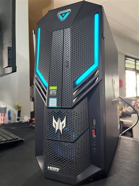 Acer Predator Orion Gaming Desktop Computer Pc Cpu Processor Intel Th Gen I Storage Nvme