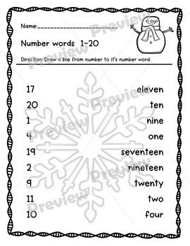 Numbers To Match Freebie By Teaching With Dalys TPT