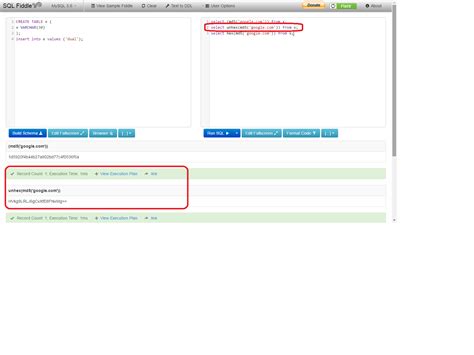 Mysql Unhex In Is Not Equivalent To Php Hex2bin Both