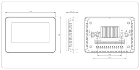 230vac Surface Mounted Smart Hvac Thermostat Manufacturer Wholesale 230vac Surface Mounted Smart
