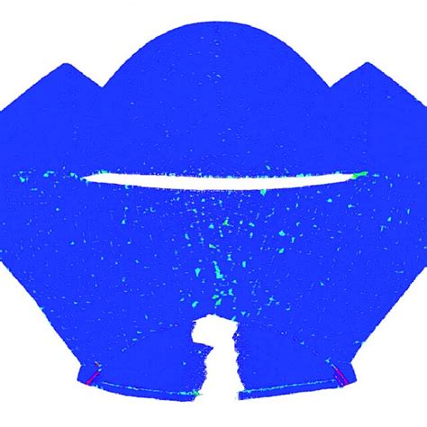 Deviations Of Point Cloud From Spline Model For Which Patches Separated